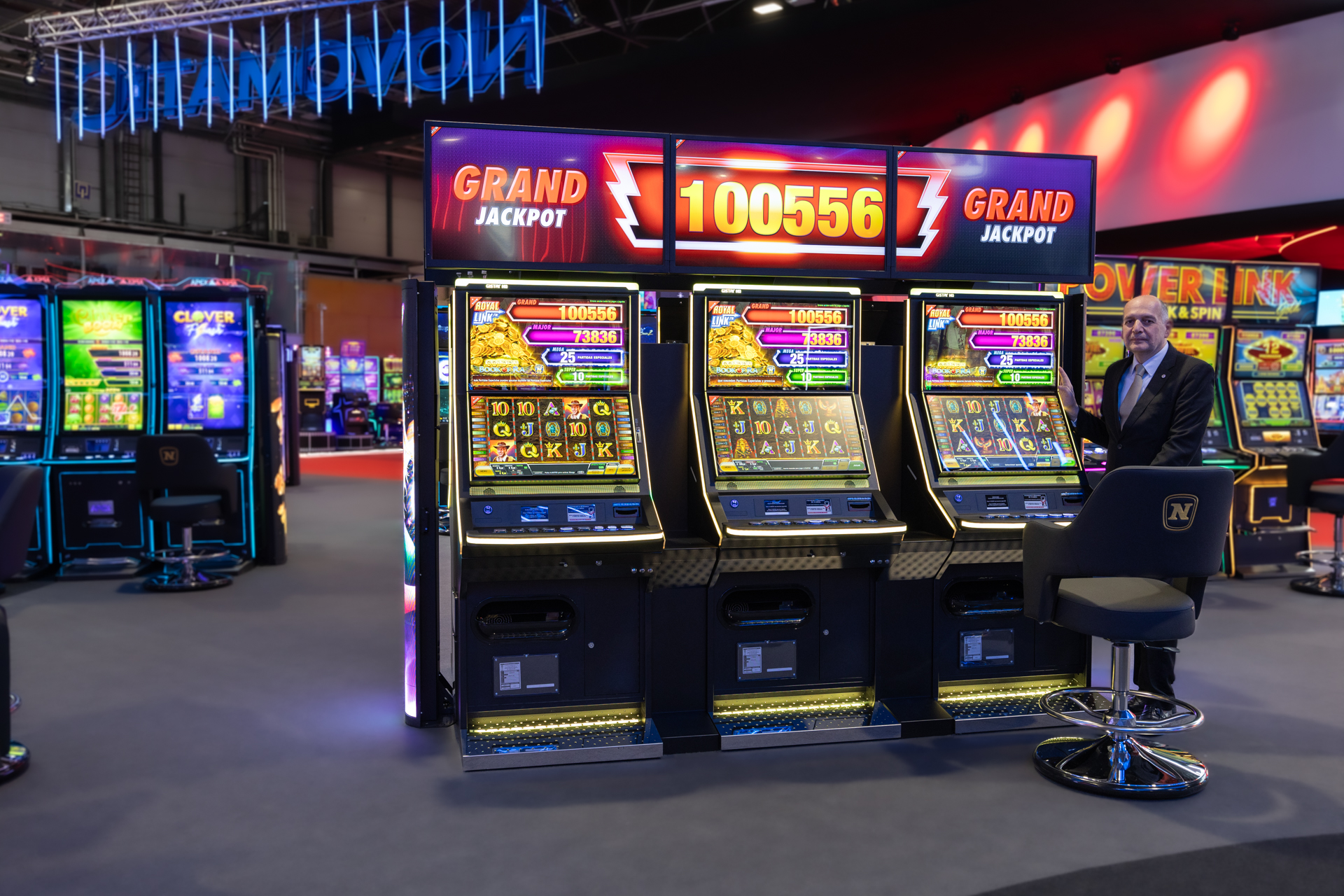 NOVOMATIC - Something big is coming to Spain: NOVOMATIC launches XTENSION LINK™ Volume 2 at FIJMA